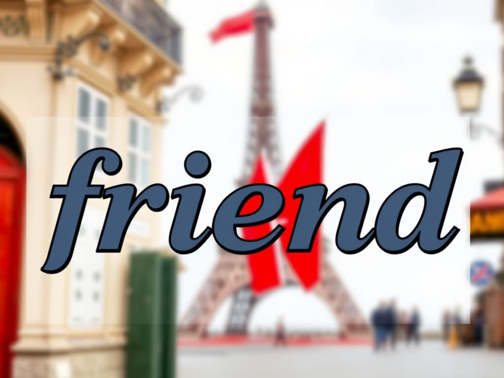 Friend in French