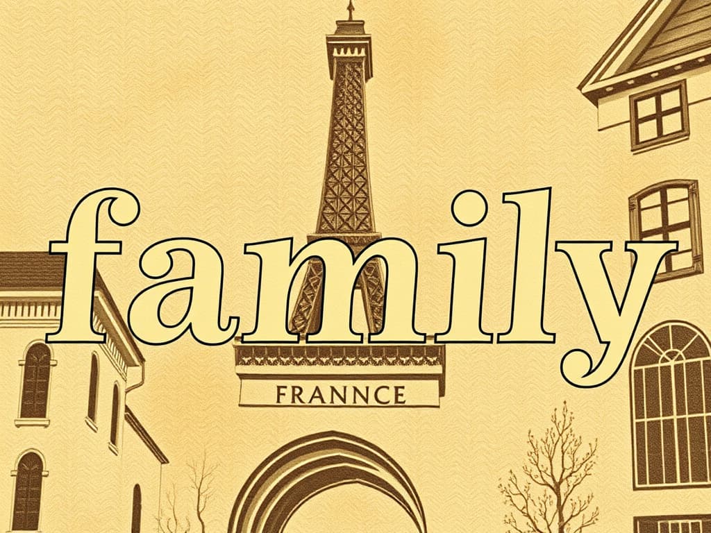 Family in French