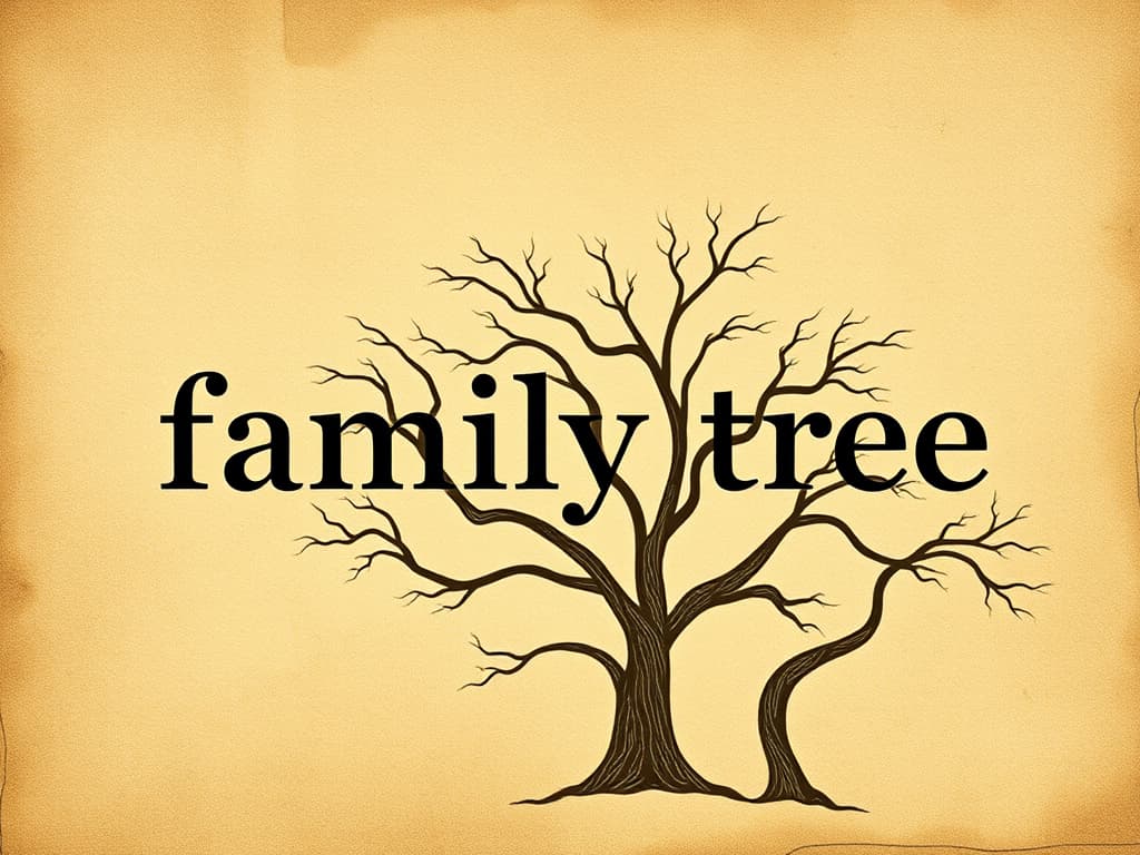 Family tree in French