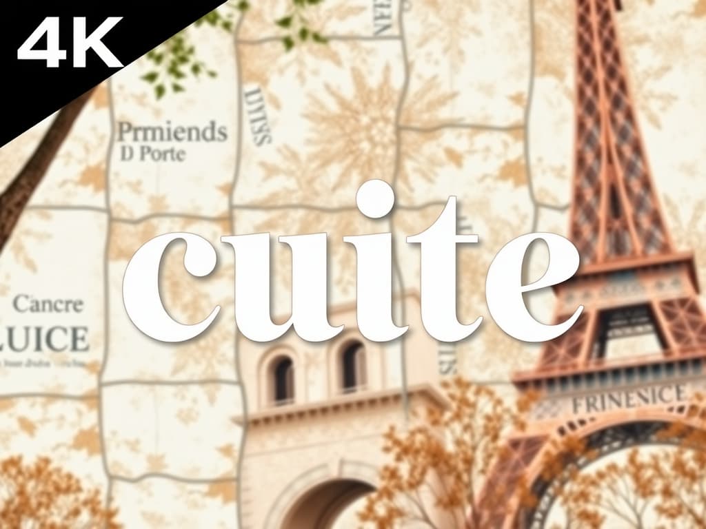 Cute in French