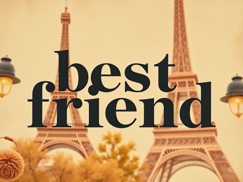 Best friend in French